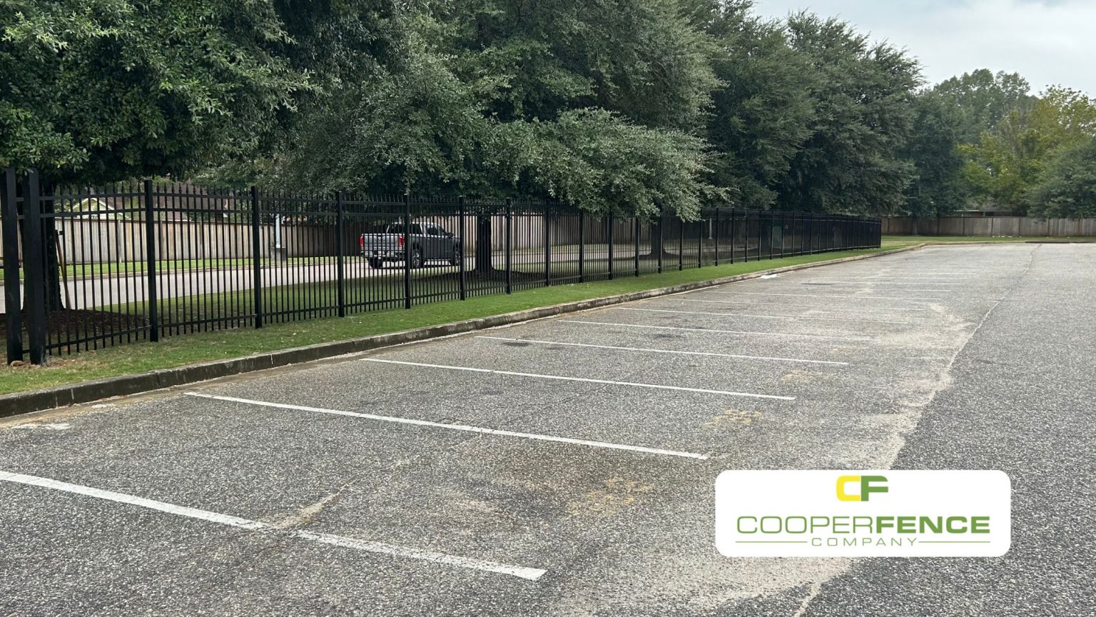 Aluminum Fence Installation | Cooper Fence Company